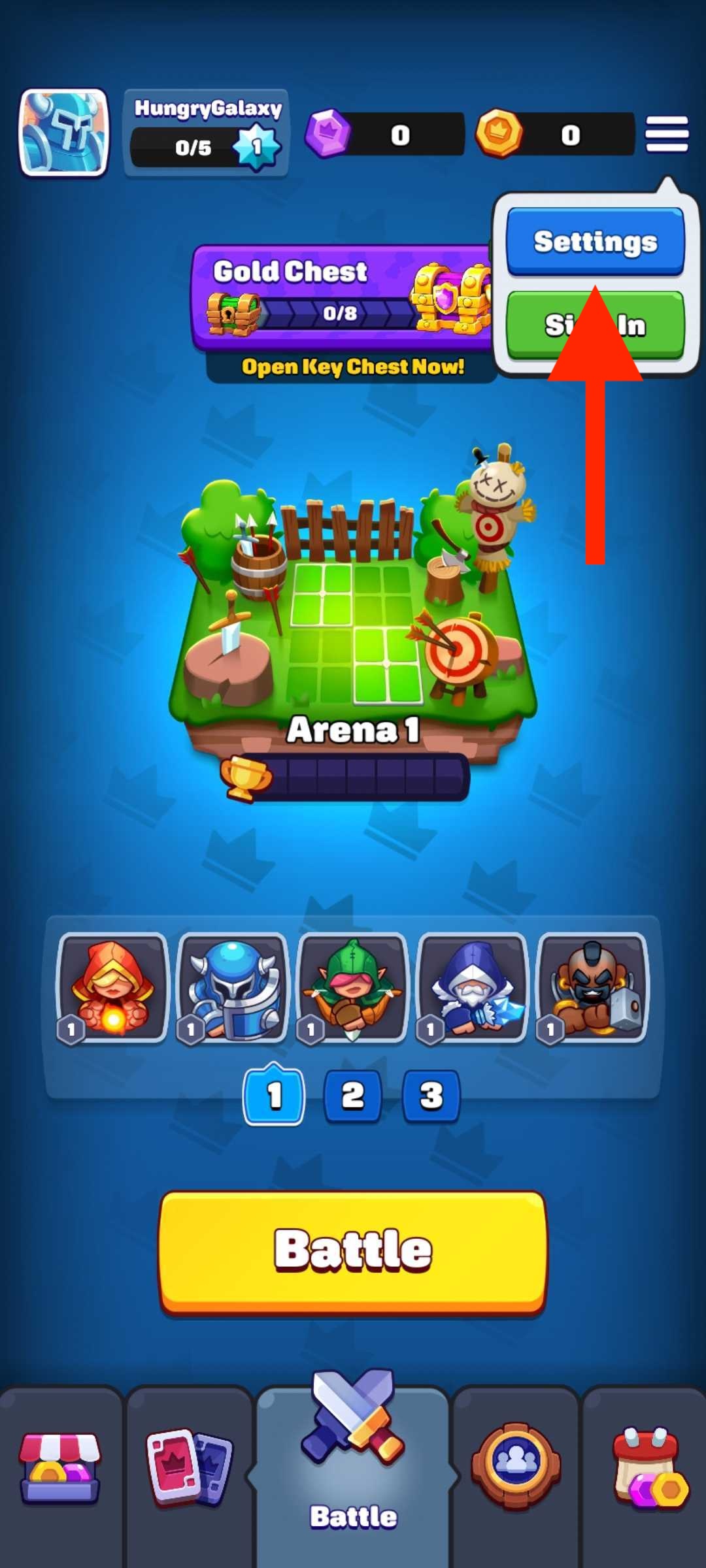 How to save your account in Hero Tactics – Miniclip Help and Support