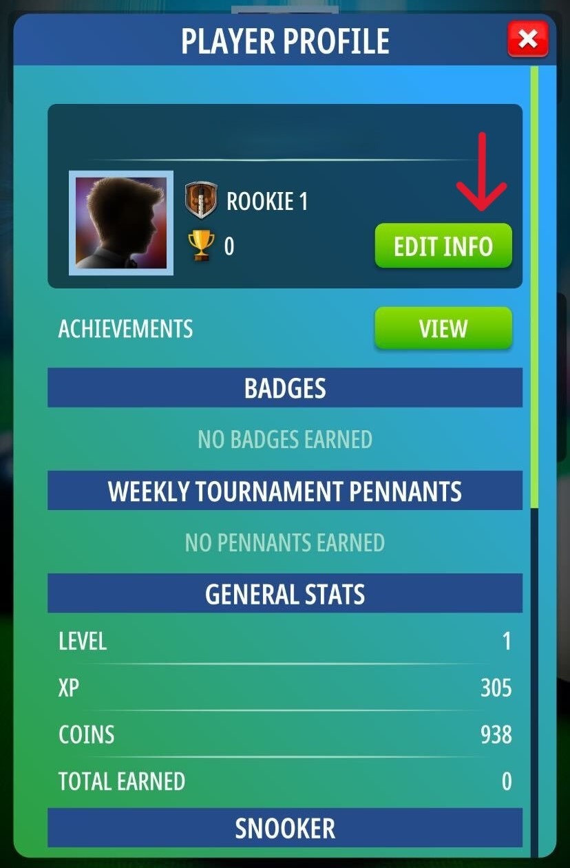 Snooker Blitz: How to Change Your Avatar and Username – Miniclip Help ...